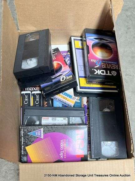 BOX: VHS TAPES - Bentley & Associates, LLC