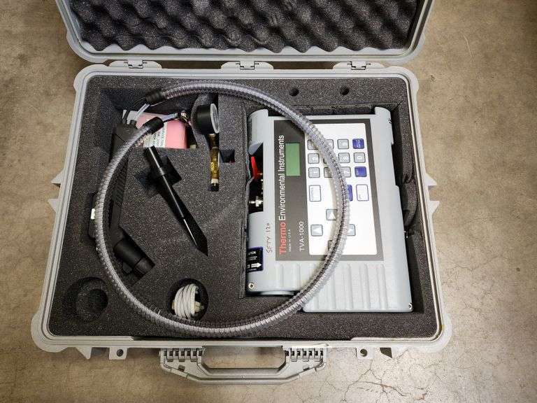 THERMO ENVIROMENTAL INSTRUMENTS TVA-1000 TOXIC VAPOR ANALYZER - Bentley ...