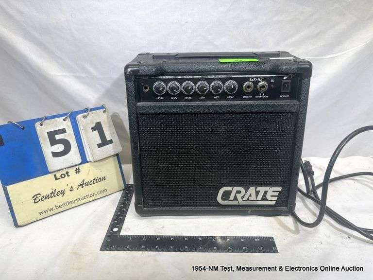 CRATE: GX-10 GUITAR AMPLIFIER - Bentley & Associates, LLC