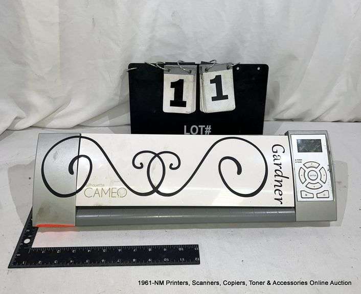 SILHOUETTE CAMEO GARDNER SCANNER - USED, AS IS - Bentley & Associates, LLC