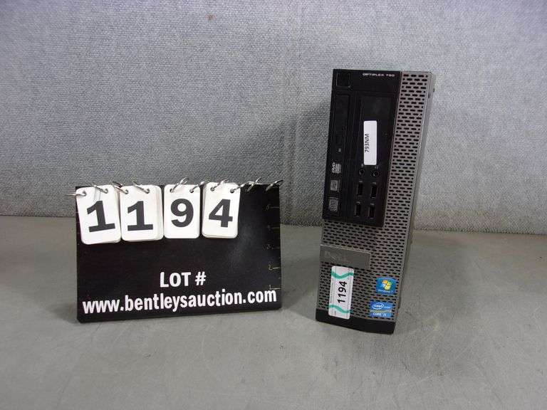 DELL OPTIPLEX 790, SERVICE TAG: 19YZMS1 - Bentley & Associates, LLC