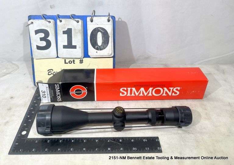 SIMMONS 8830 RIFLE SCOPE - Bentley & Associates, LLC