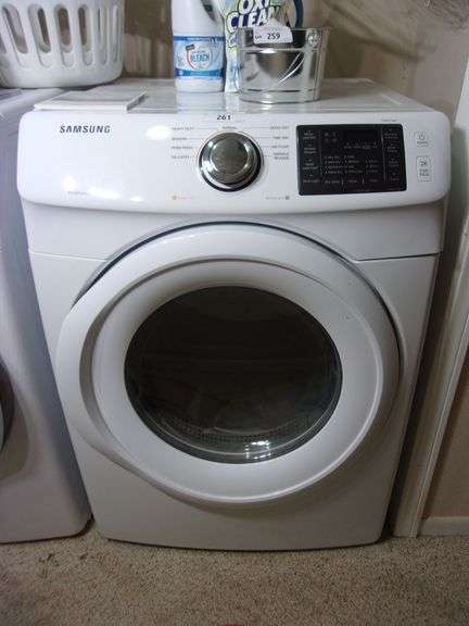 SAMSUNG CLOTHES DRYER MODEL: DV42H5000EW/A3 - Bentley & Associates, LLC