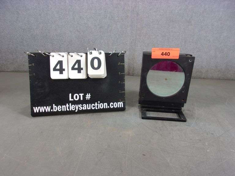 ORIEL 17580 OPTIC LASER FILTER POSITIONER MOUNT - Bentley & Associates, LLC
