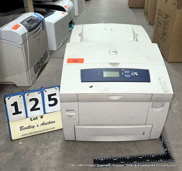 XEROX PHASER 8560 PRINTER - USED, AS IS - Bentley & Associates, LLC