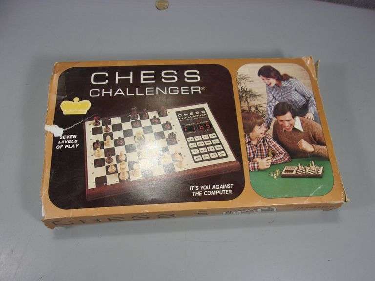 CHESS CHALLENGER EARLY COMPUTER GAME - STILL IN BOX - WORKS - Bentley ...