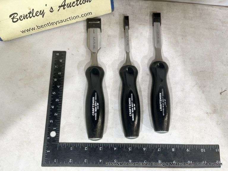 BOX: CRAFTSMAN CHISELS - Bentley & Associates, LLC