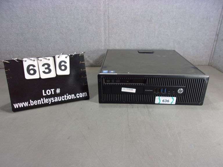 HP ELITE DESK INTEL CORE I5 MODEL: ELITE DESK 800 - Bentley ...