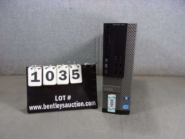 DELL OPTIPLEX 7010 I5, SERVICE TAG: 2H2MFX1 - Bentley & Associates, LLC
