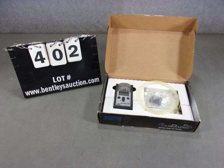 INDUSTRIAL SCIENTIFIC GAS BADGE PRO SENSOR MONITOR - Bentley ...
