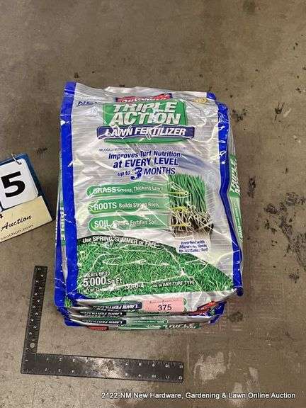 LOT: 4 TRIPLE ACTION LAWN FERTILIZER - Bentley & Associates, LLC
