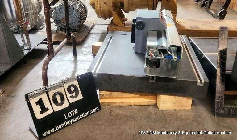 MAHR ST-500 MEASUREMENT SYSTEM ACCESSORIES/TABLE - Bentley & Associates ...