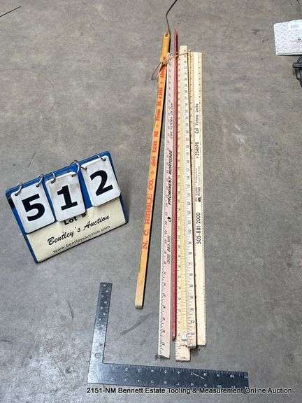 STACK: ASSORTED YARDSTICKS - Bentley & Associates, LLC