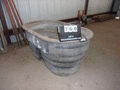 RUBBERMADE BLACK 100 GALLON TROUGH - Bentley & Associates, LLC