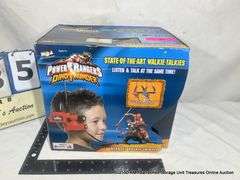 MGA POWER RANGERS DINO THUNDER HEADSET WALKIE-TALKIE - Bentley ...