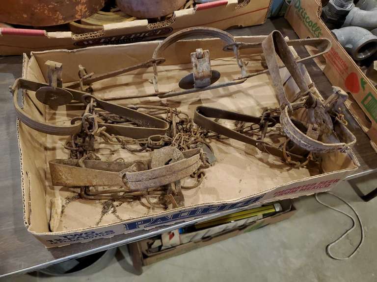 Box of small game traps - Bid-Assets Online Auctions