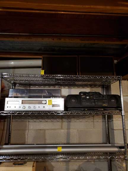 Sears a.m. FM stereo system and Symphonic radio cassette - Bid-Assets ...