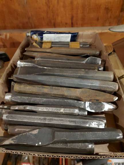 Box chisels and punches - Bid-Assets Online Auctions