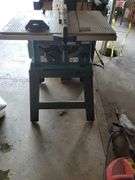 Makita 2703 portable table saw, 10" blade. - Bid-Assets Online Auctions