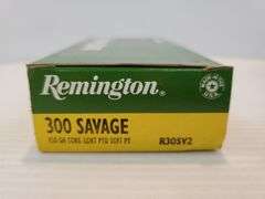 Remington 300 savage ammunition, 20 count box - Bid-Assets Online Auctions