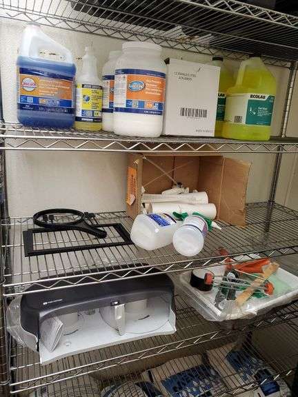 Ecolab Kool Klene freezer cleaner (3), two boxes 12ct stainless steel ...