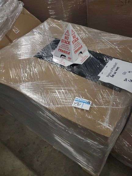 Lozier end cap bases. Six small and two large. Entire pallet for your ...