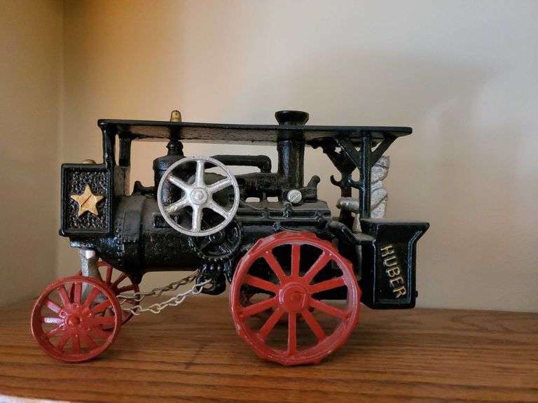 Huber scale model steam engine tractor - Bid-Assets Online Auctions