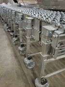 Fmh Conveyor nestaflex 376 adjustable height expandable roller system ...