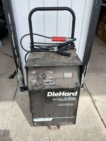 Diehard 12V battery charger/starter, 200amp - Bid-Assets Online Auctions