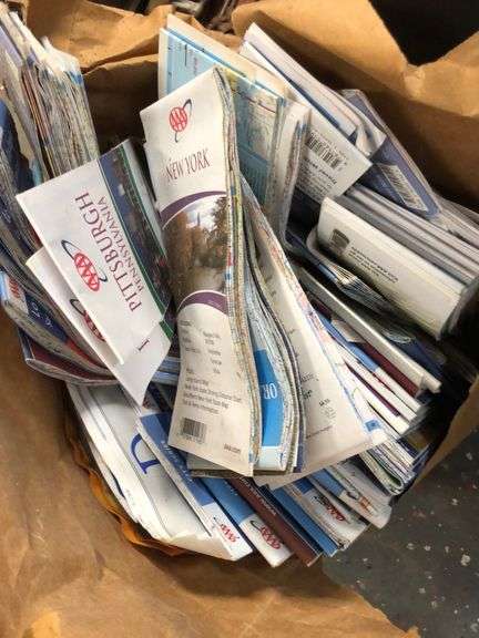 AAA maps from all over US - Bid-Assets Online Auctions