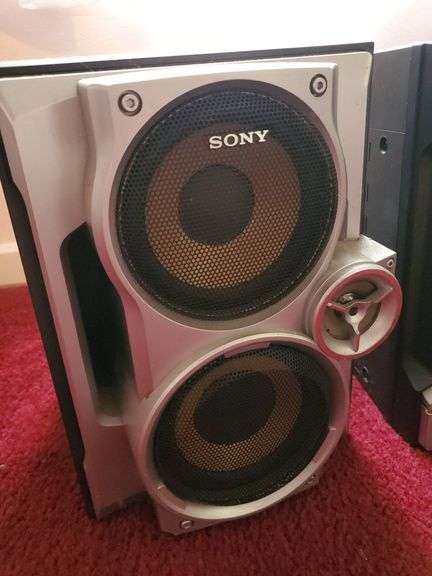 Sony model MHC-GX25 disc exchange mini Hi-Fi component system with ...