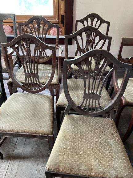 Shield back chairs - Bid-Assets Online Auctions