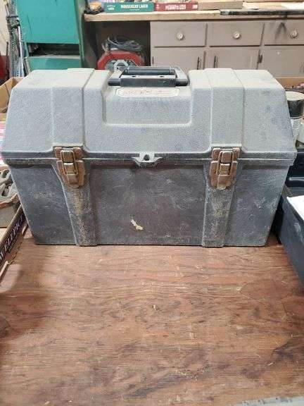 Two Tuff-box flip top tool boxes - Bid-Assets Online Auctions