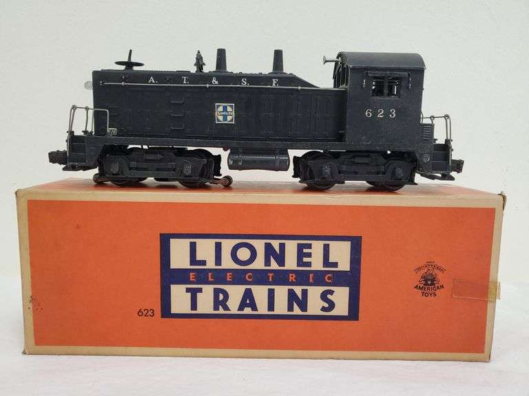 Lionel 623 A.T.&S.F. Santa Fe Diesel Locomotive Switcher w/ the ...