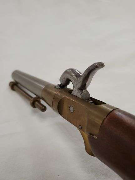 Derringer CMC .44 cal. Black Powder "Poker Pistol". Brass w/ steel ...