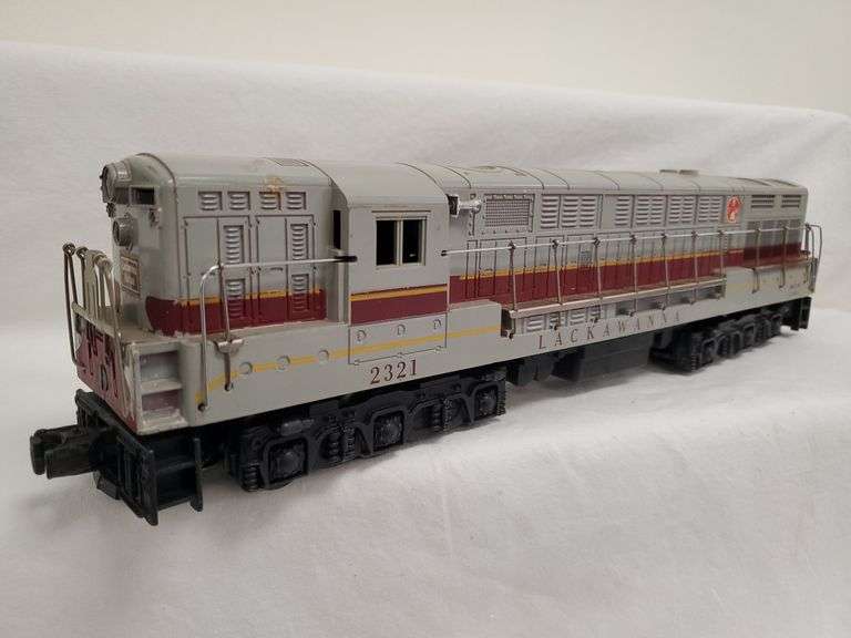 Lionel 2321 Lackawanna FM Train Master Diesel Locomotive - Bid-Assets ...