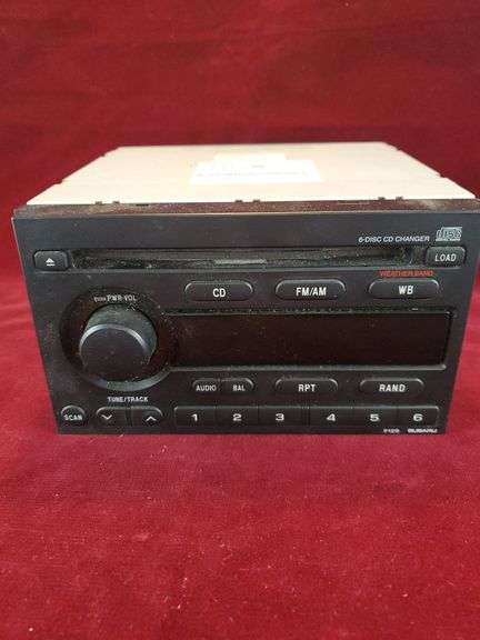 Matsushita 6 disc CD changer model 86201 AE36A - Bid-Assets Online Auctions