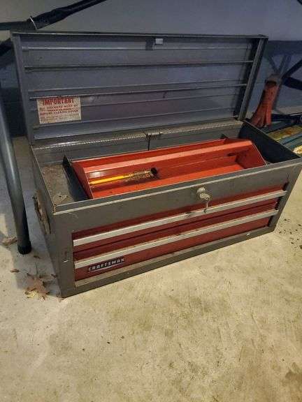 Craftsman 2 drawer tool box - Bid-Assets Online Auctions