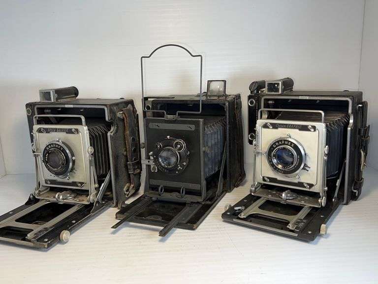 Three 4x5 Press Cameras - Bid-Assets Online Auctions
