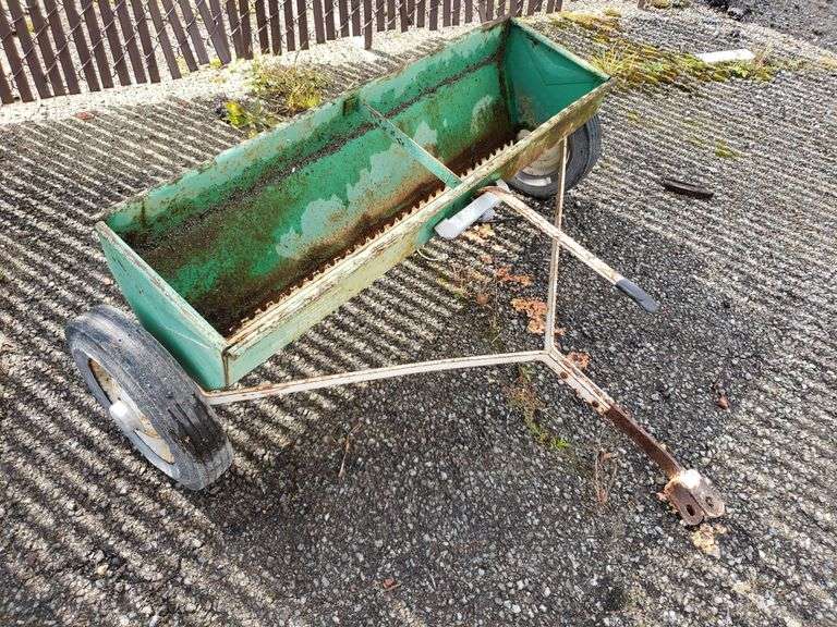 Jackson 36-in tow behind drop spreader. Not frozen up. - Bid-Assets ...