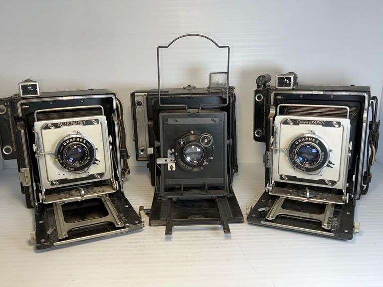 Three 4x5 Press Cameras - Bid-Assets Online Auctions