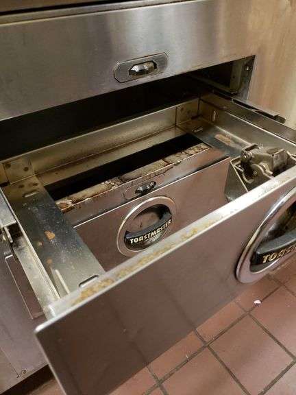 8 ft x 30 in stainless steel beverage and serving station with ...