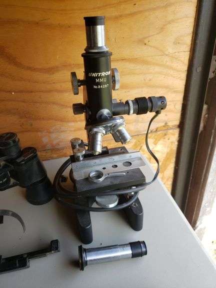 Unitron MMU 34287 microscope and accessories - Bid-Assets Online Auctions
