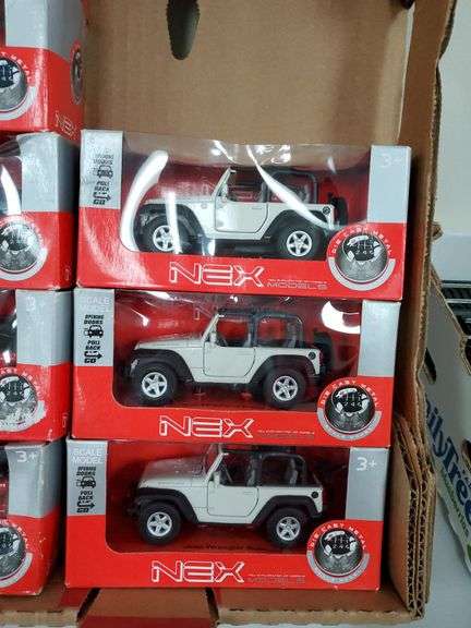 Nex die cast scale models including 4 Lamborghini Gallardo, 3 Porsche ...
