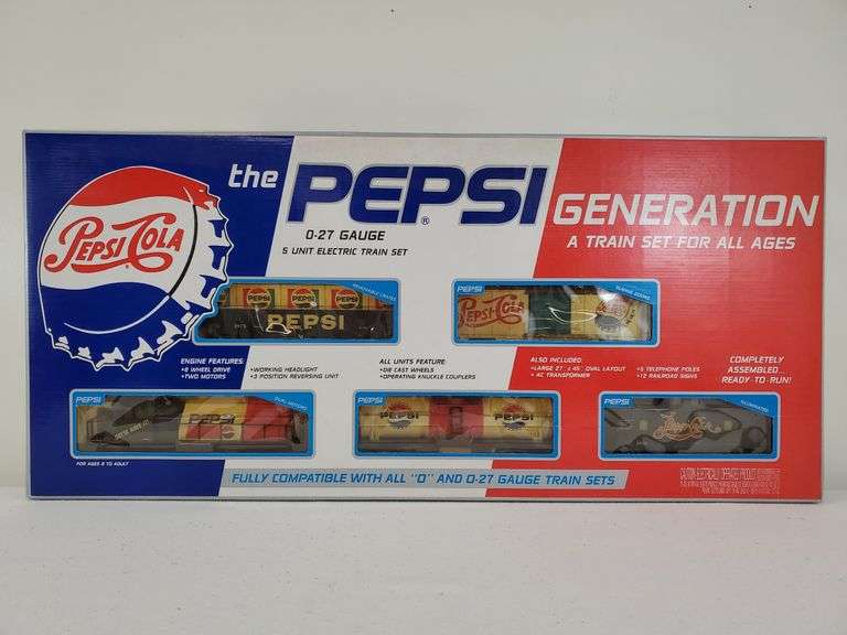 1993 Train Express - Pepsi Generation Train Set. Includes 1993 Diesel ...