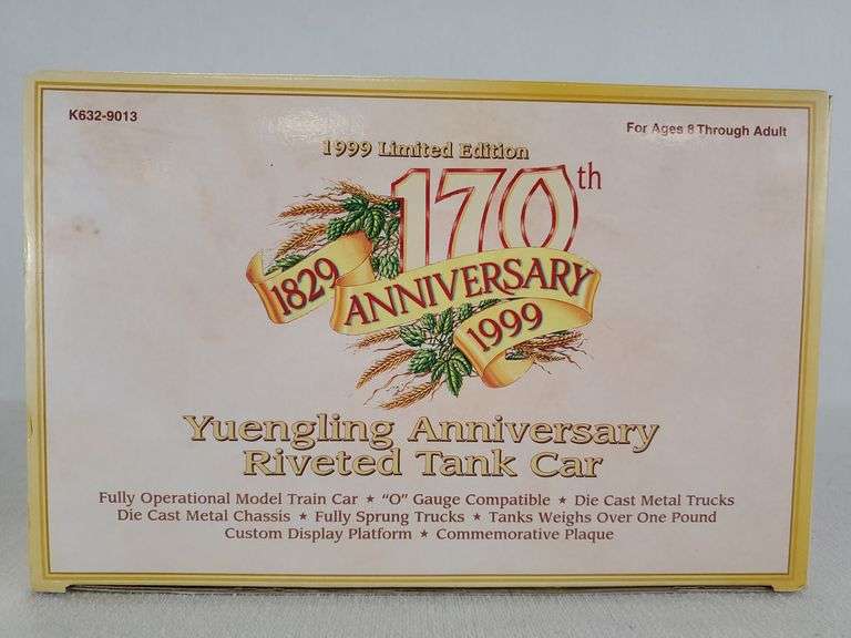 RARE K-Line limited edition 1999 170th Anniversary 1829-1999 Yuengling ...