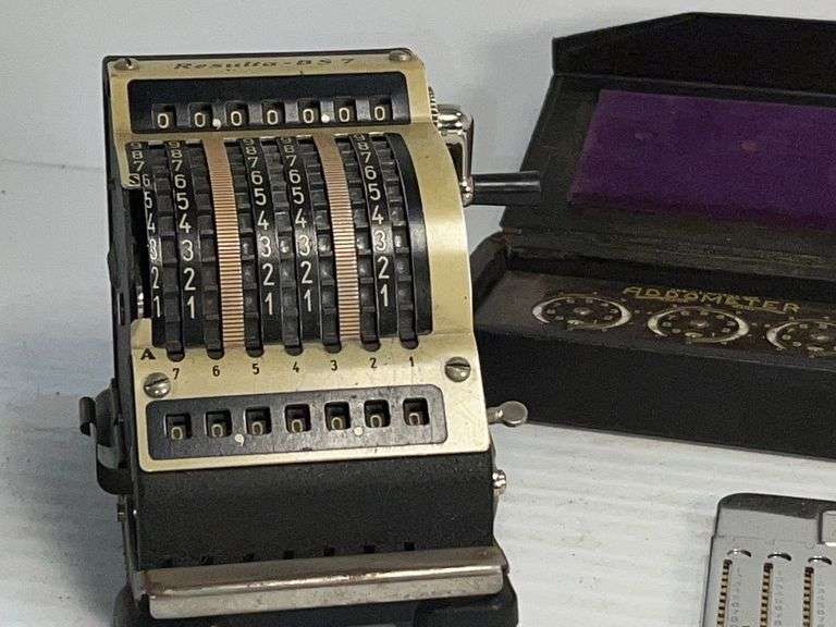 Early Calculating/Adding Machines X4 - Bid-Assets Online Auctions