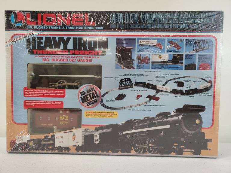 Lionel heavy Iron thunder Freight train set 6-11800. STILL factory ...