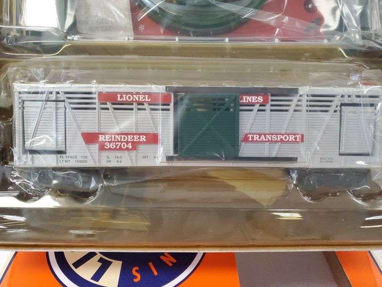 Lionel animated reindeer stock car and corral 6-36704. Brand New in the ...