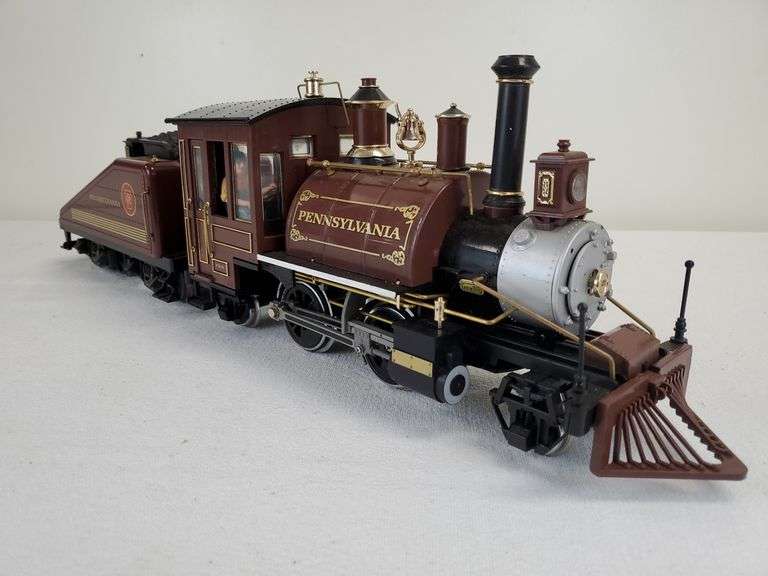 Rea Railway Express Agency Pennsylvania Prr G Scale Ne W1950 2 4 2 Steam Locomotive W Tender